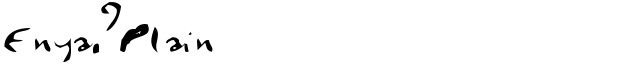 Free Enya Fonts