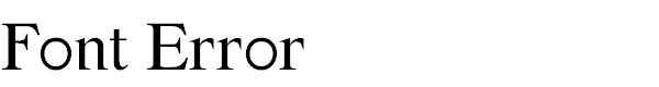 Free Error Fonts