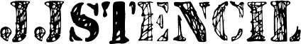 Free Jj Stencil Fonts