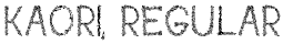 Free Kaori Fonts