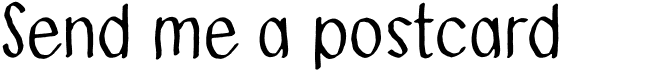 Free Postcard Fonts