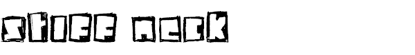 Free Neck Fonts