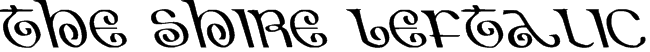 Free Shire Fonts