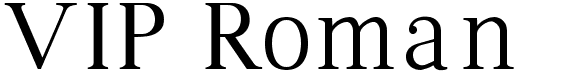 Free VIP Ukrida Regular Fonts