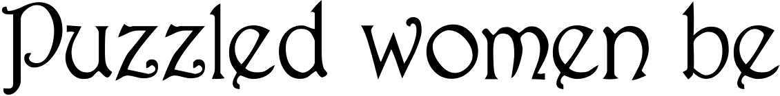 Free Rossetti Regular Fonts